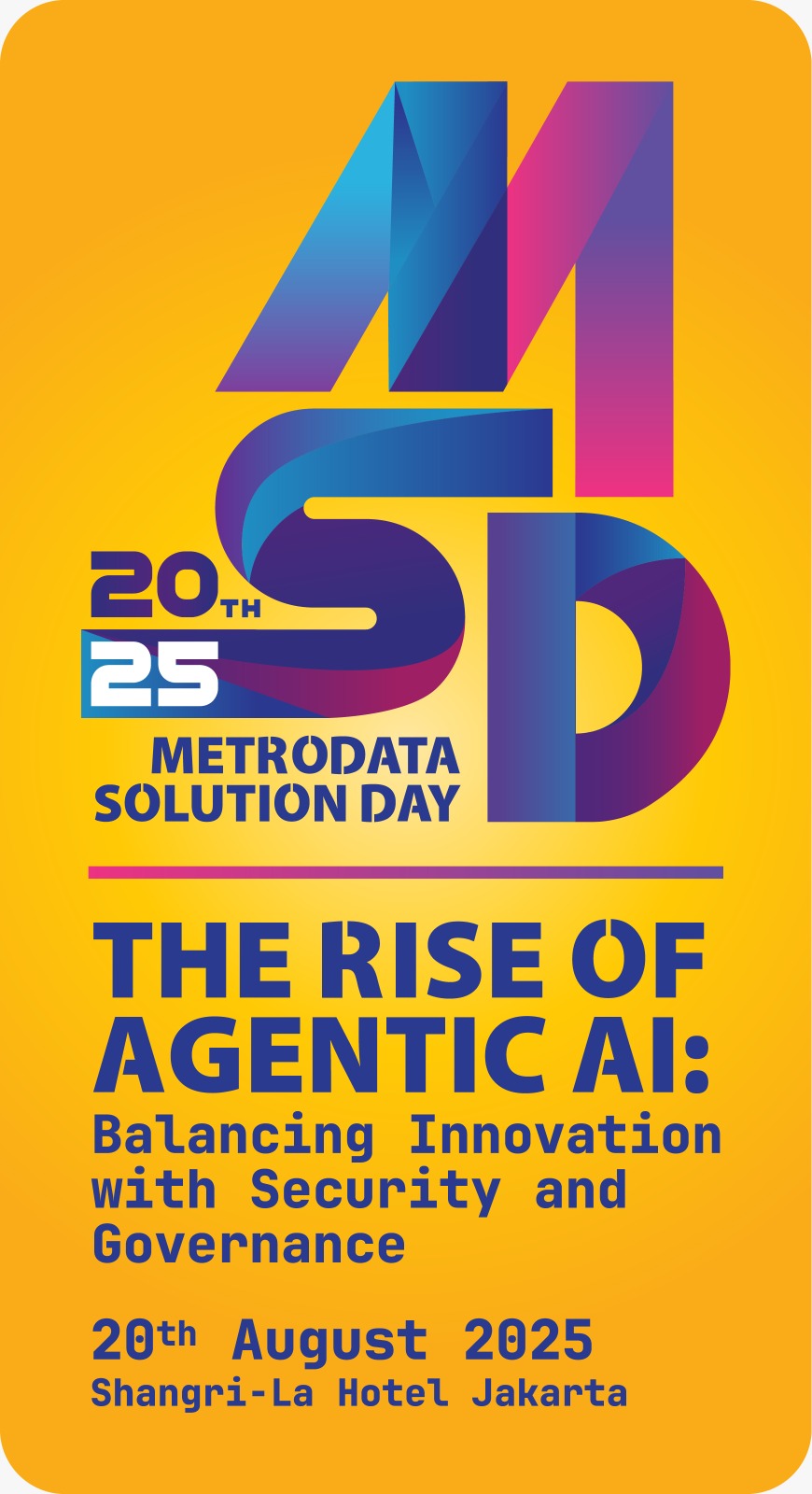 Metrodata Solution Day 2025 | Workshop Registration
